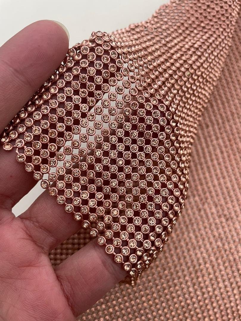 DIY Kylie Jenner Birthday Dress, JUST Rose Gold Rhinestone Sheet, Rose ...