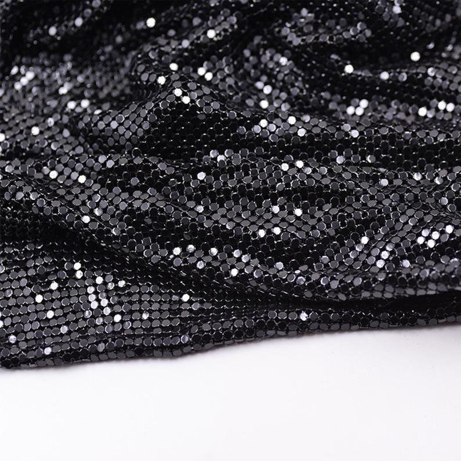 Black Metal Mesh Fabric - Etsy Canada