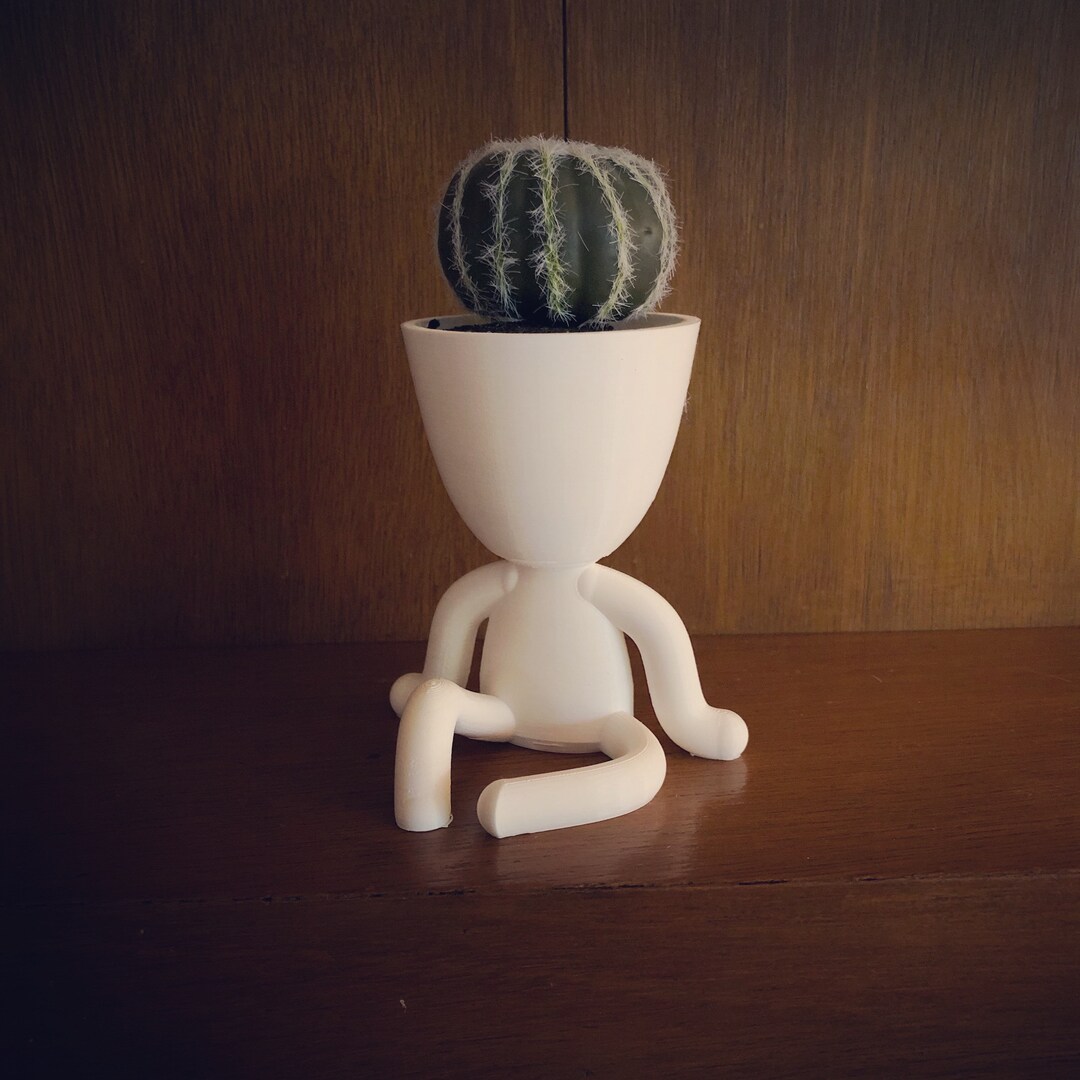 Resting Planter Robert Plant Decorative Planter Cactus Planter - Etsy