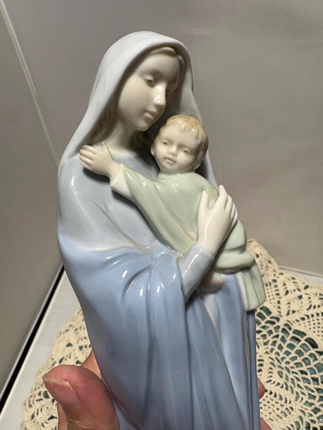 Roman the Valencia Collection Madonna and Child Statue Figurine 10 1/4 ...