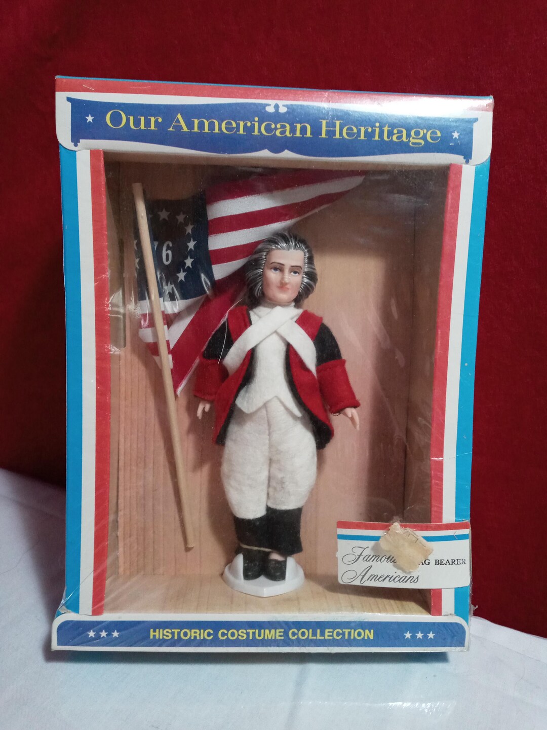 Vintage Singer Crafts American Heritage Famous Flag Bearer Americans ...