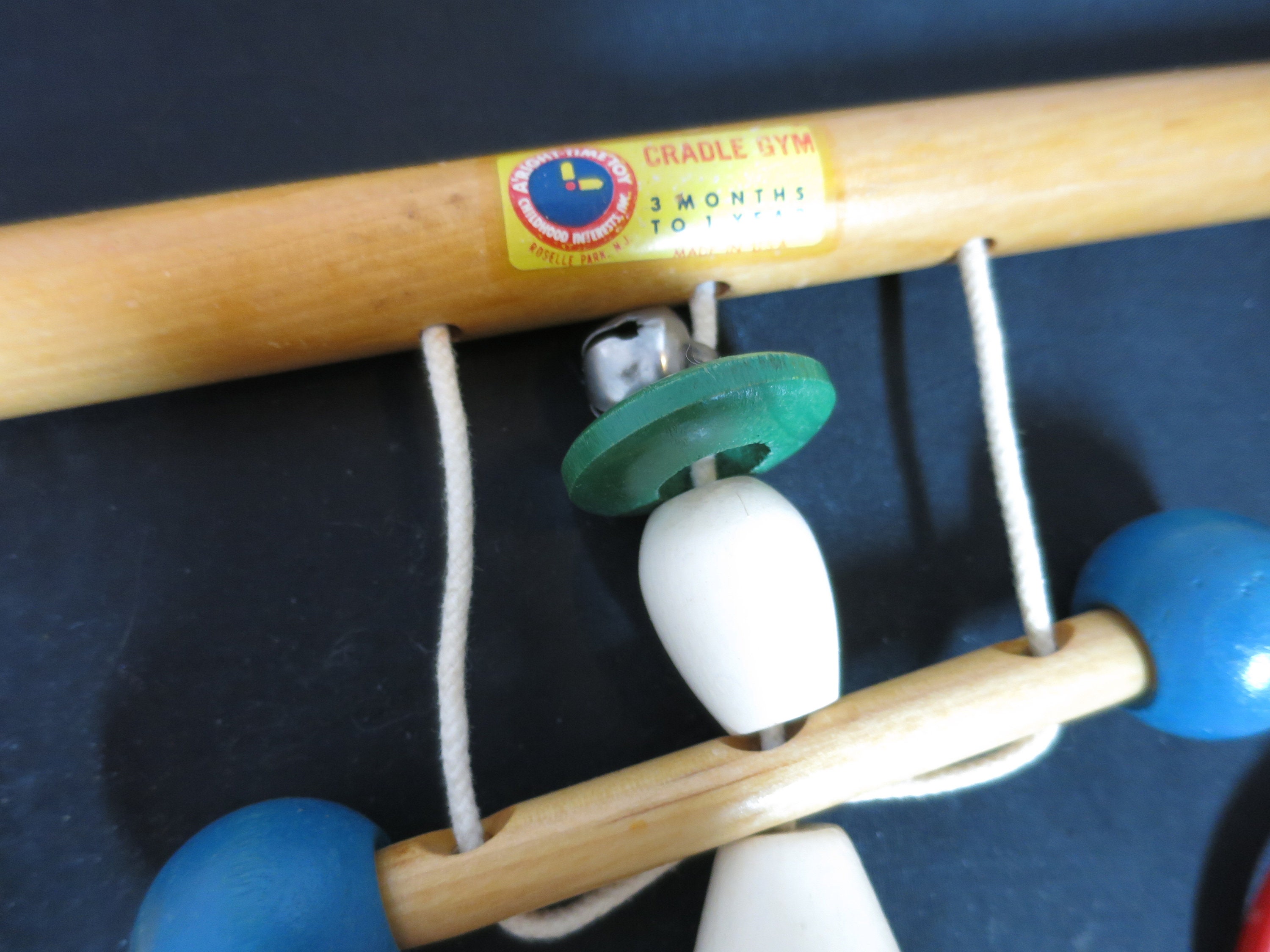 Cradle Gym A Right Time Toy Childhood Interest Inc. Wooden - Etsy
