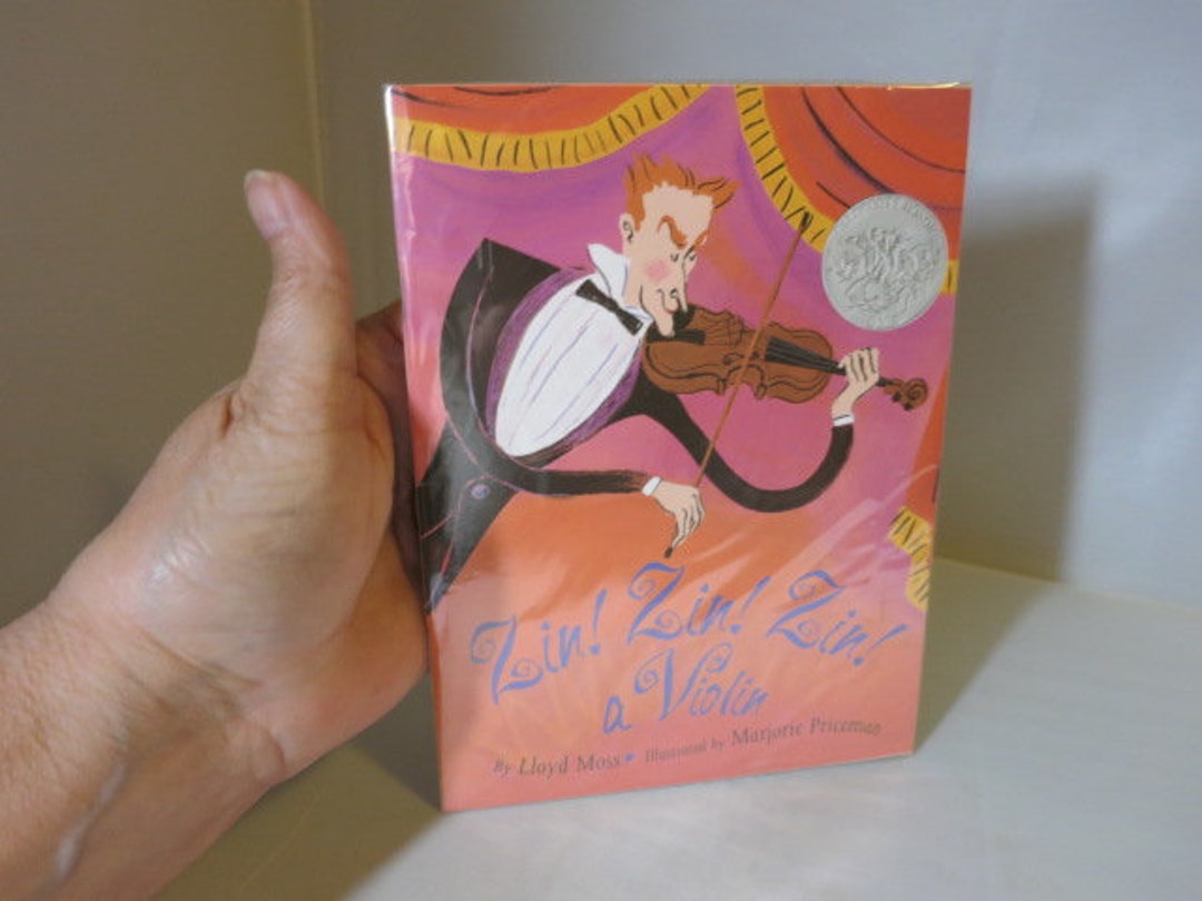 Zin Zin Zin a Violin by Lloyd Moss Illustrated Sealed Alladdin ...