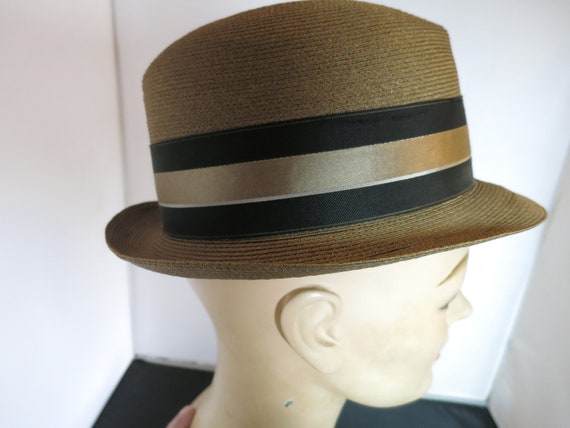 Vintage Kevin McAndrew Imported Picot Mens Fedora Hat… - Gem