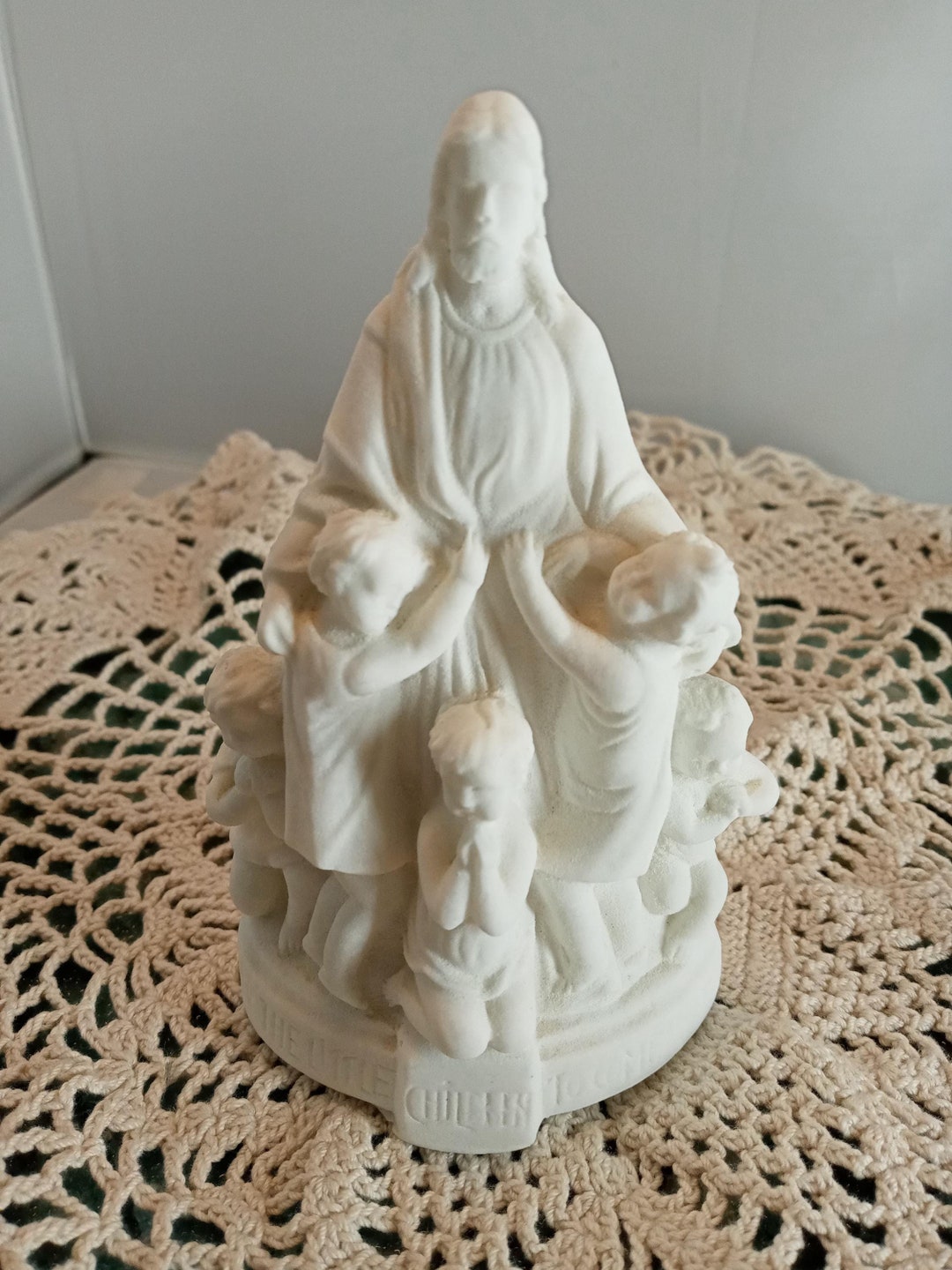 Jesus Suffer the Little Children to Me in Time Statue 1936 Real Art ...