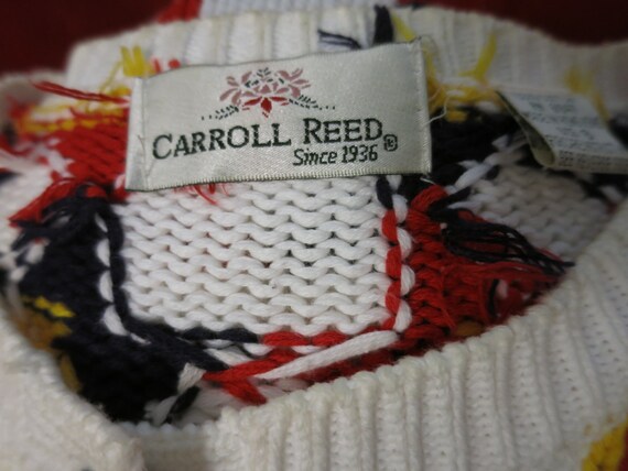 Vintage Carol Reed Short Sleeve Cardigan Sweater Size… - Gem