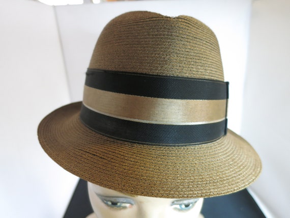 Vintage Kevin McAndrew Imported Picot Mens Fedora Hat… - Gem