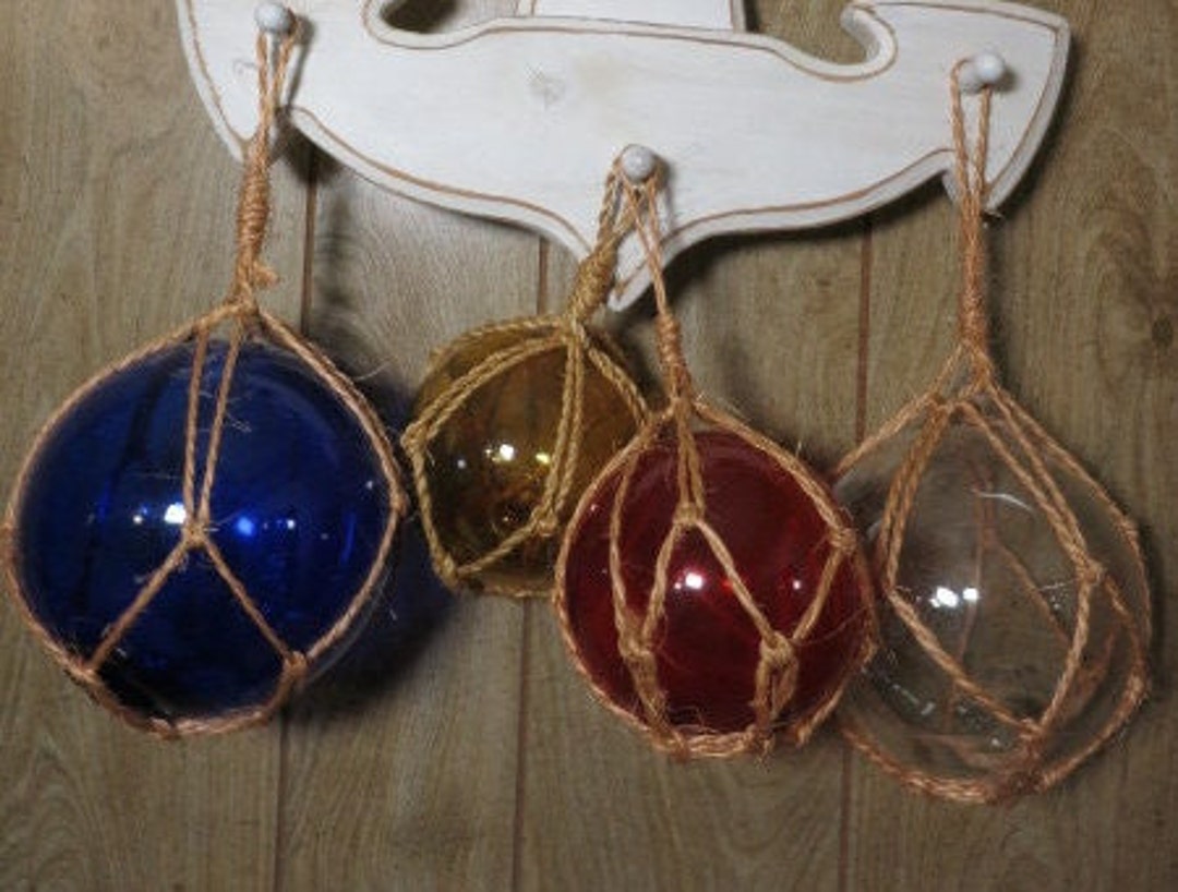 Vintage Fishing Float Fishing Buoy Ball With Fish Net Choice Listing ...