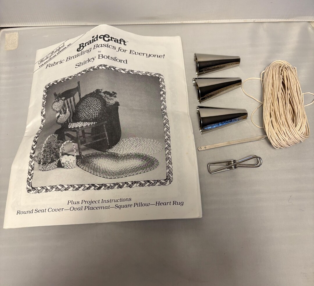 Braid Craft Fabric Braiding Basics for Everyone by Shirley Botsford ...