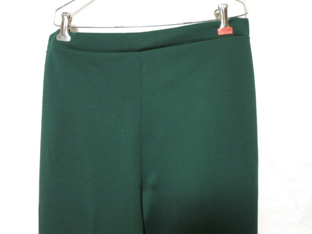 Vintage Cape Cod Match Mates Pull on Pants Dark Green Women's Size 14 ...