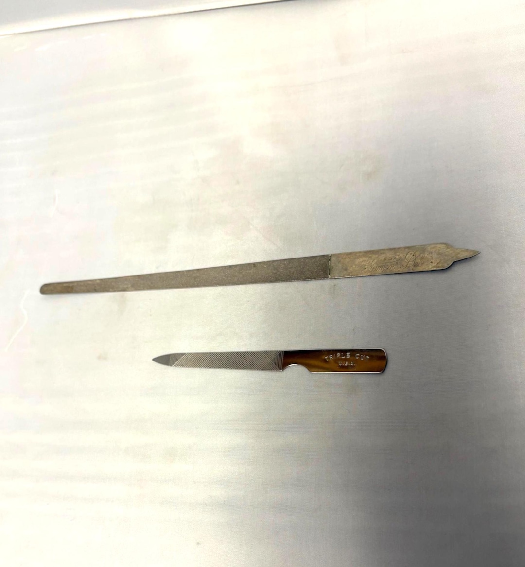 Vintage Fingernail File Diamon Deb or Triple Cut USA Fingernail File - Etsy