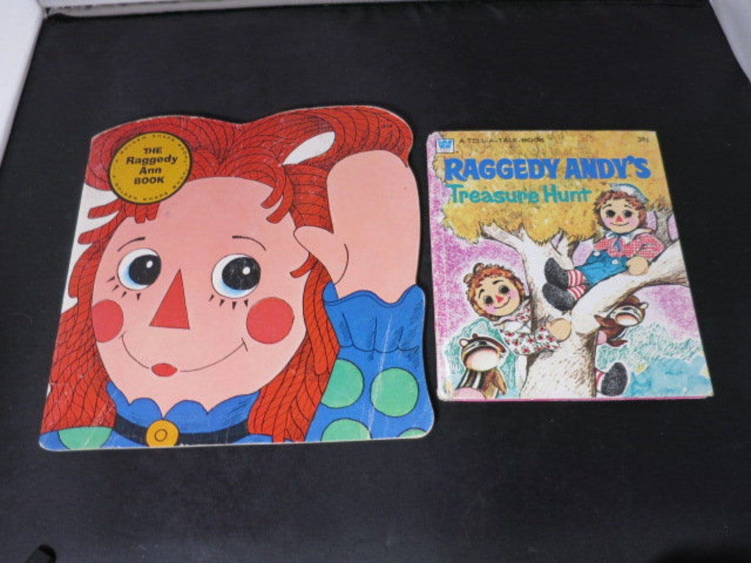 The Raggedy Ann Treasure Hunt or the Raggedy Ann Book Golden Shape Book ...