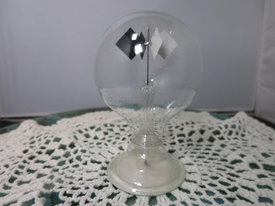 Vintage Crookes Radiometer Light Mill Electromagnetic Radiation ...