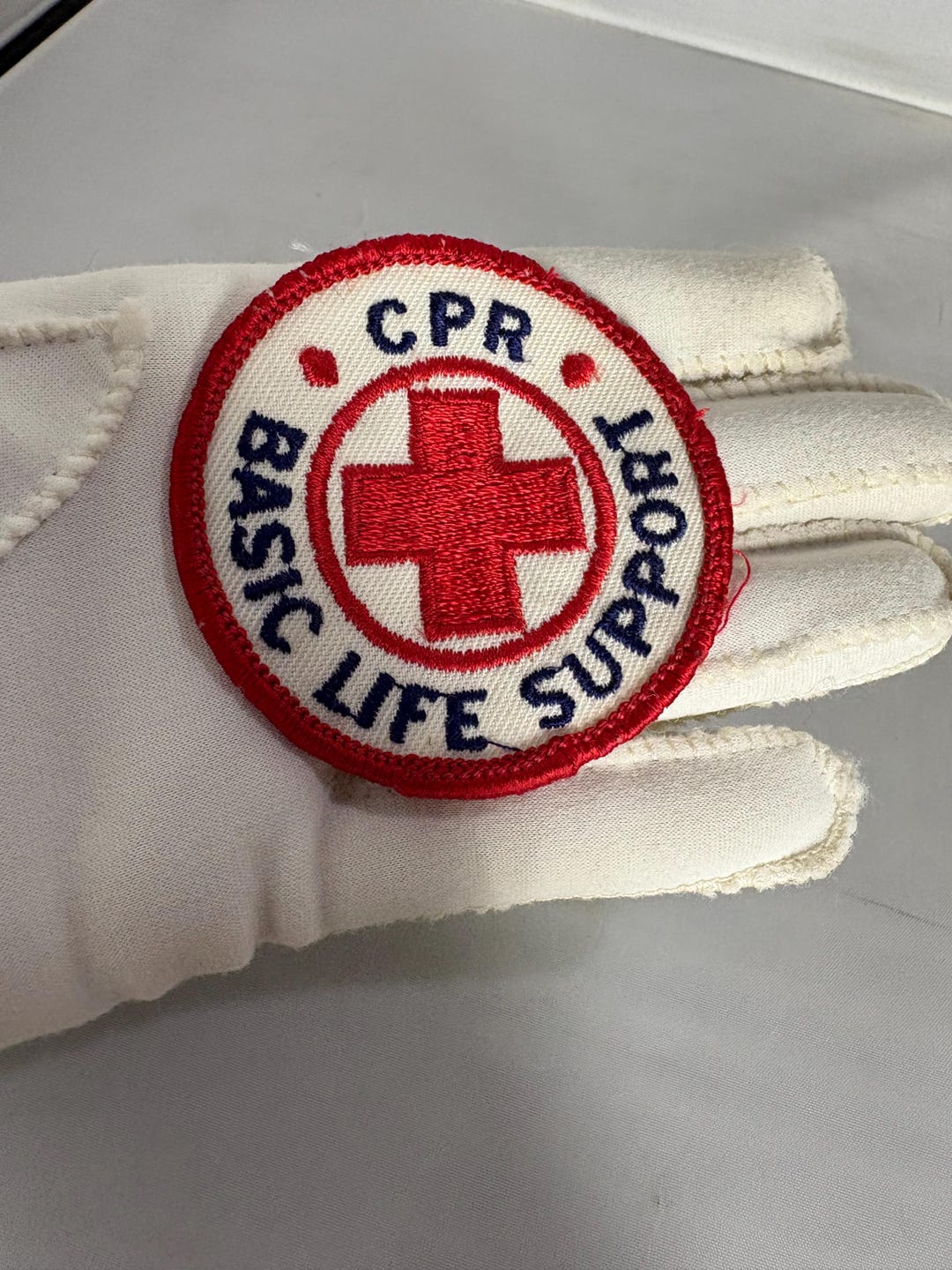 Vintage American Red Cross CPR Patch Cloth Embroidered - Etsy