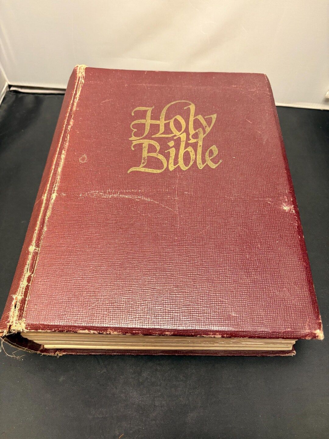 Holy Bible Pope Leo XIII and Pope Pius XII 1960 11 1/2" X 9 1/2" - Etsy