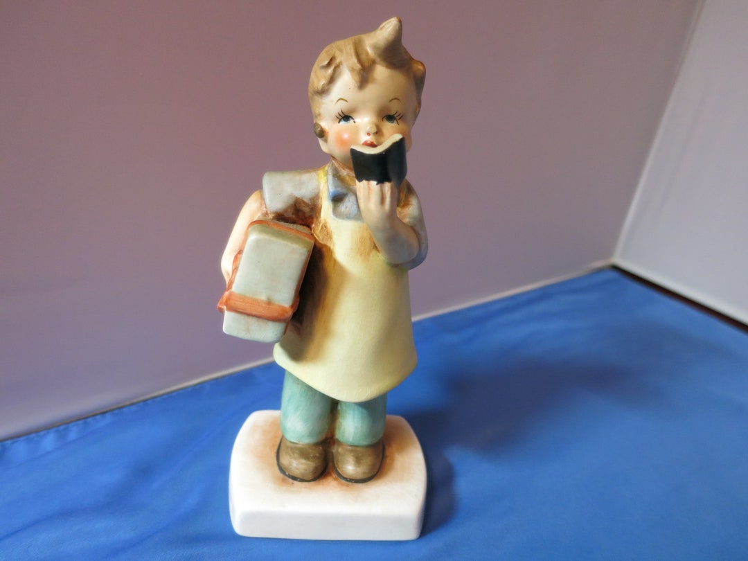 Nikko Nikko Japan Figurine Delivery Boy Reading Book - Etsy