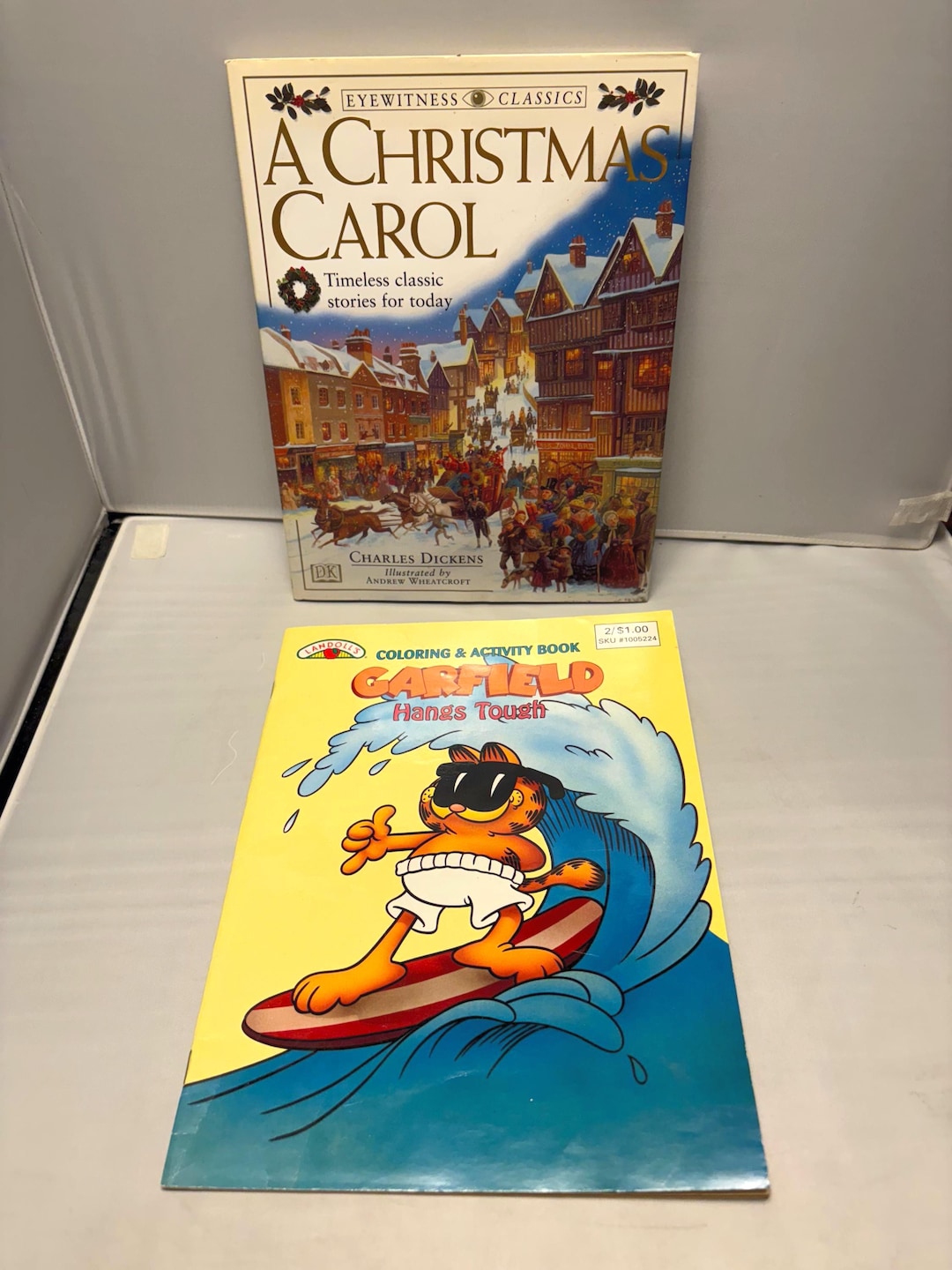 Charles Dickens A Christmas Carol Choice Garfield Hangs Touch Coloring ...