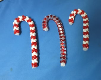Beaded Candy Cane - Etsy