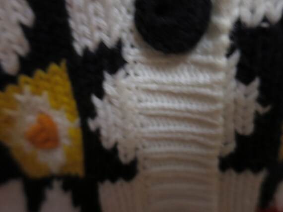 Vintage Carol Reed Short Sleeve Cardigan Sweater Size… - Gem