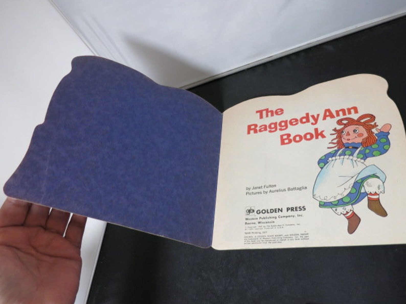 The Raggedy Ann Treasure Hunt or the Raggedy Ann Book Golden Shape Book ...