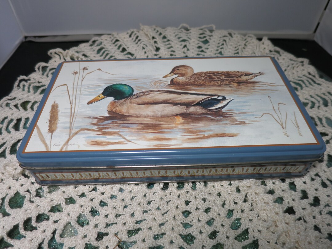 Vintage Duck Nature Tin Keller Charles of Philadelphia Design Tin by ...