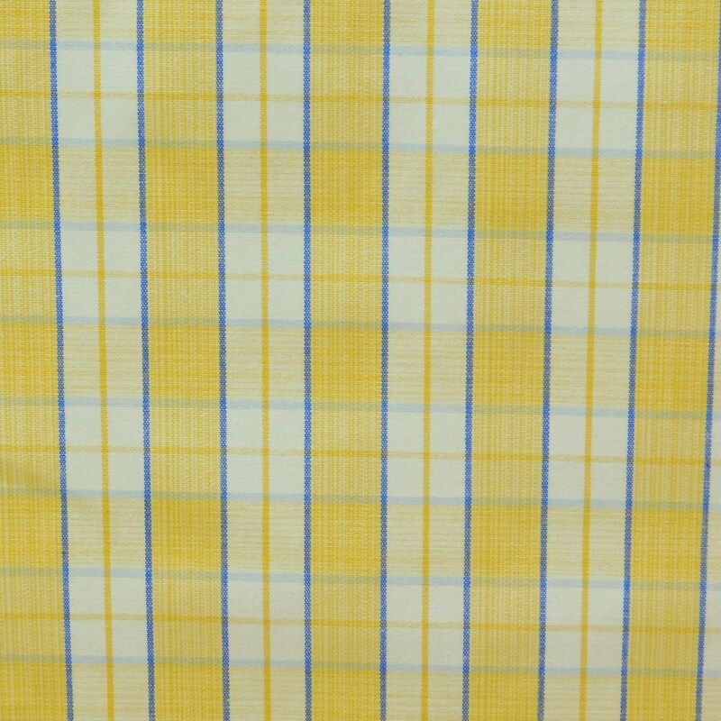 Blue Yellow Fabric - Etsy