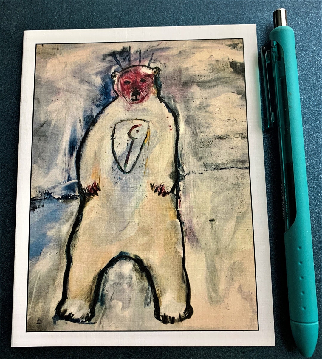 Spirit Bear Art Card 4pack - Etsy