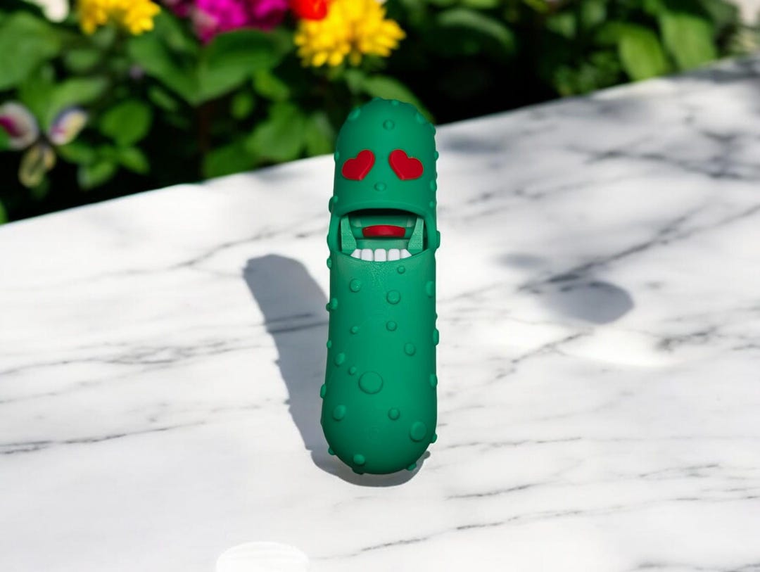The BIG Dill Articulated Pickle – 5-inch Fun Fidget Toy - Etsy