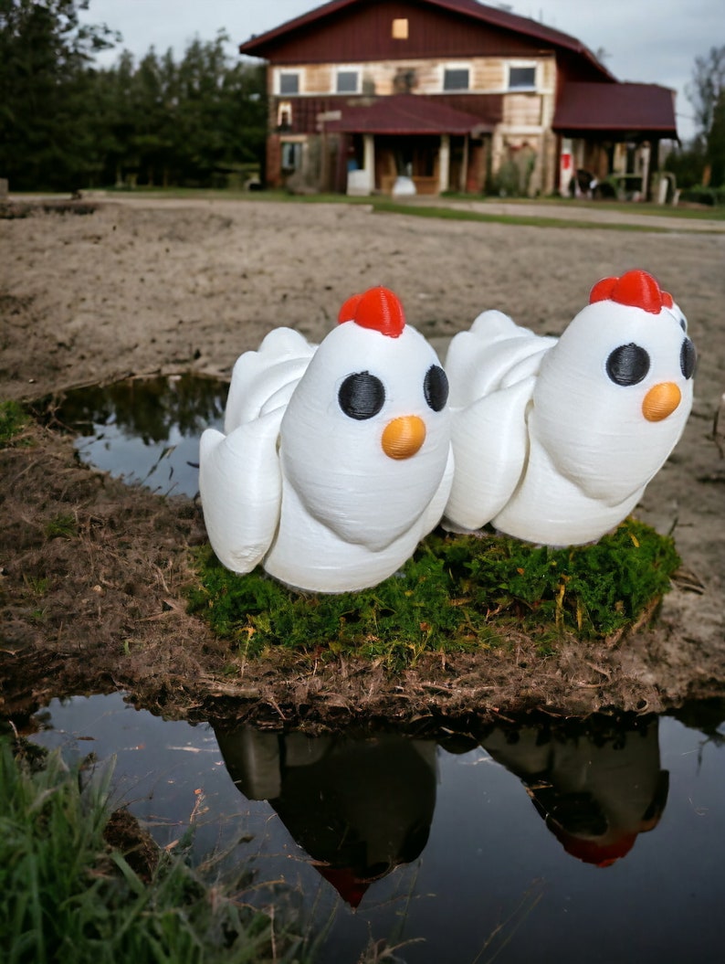 Charming Chicken Fidget: Mini Sensory Toy for Stress Relief Pocket ...