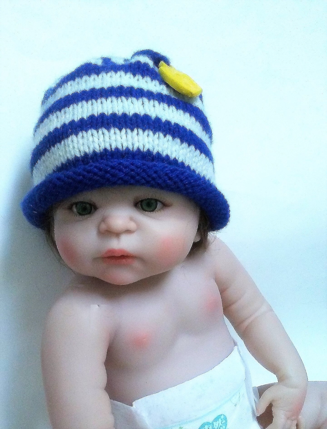 Hanukkah Hat, Hanukkah Baby Gift, Jewish Holiday, Dreidel Hat, Knit ...