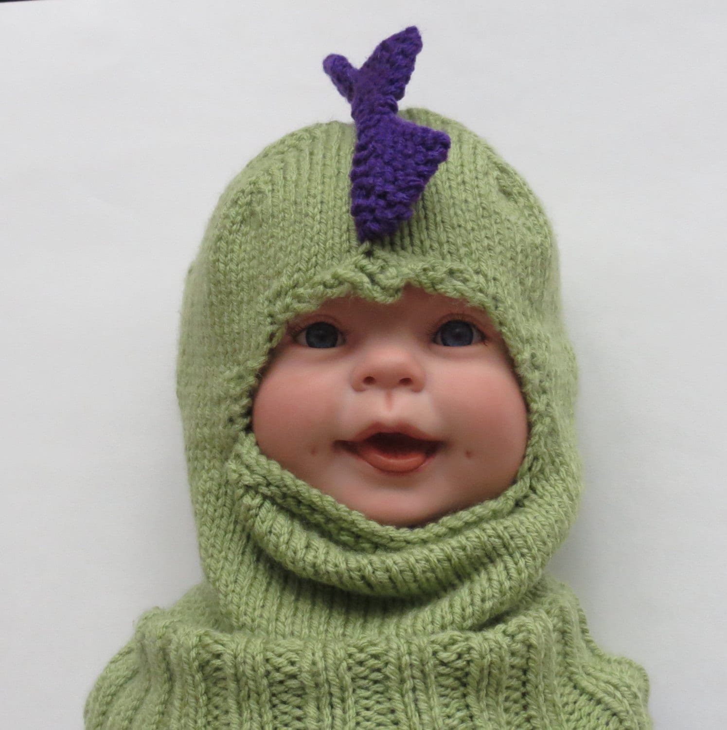 Baby Balaclava Hat, Toddler Dinosaur Hat, Child Warm Winter Hat, Kids ...