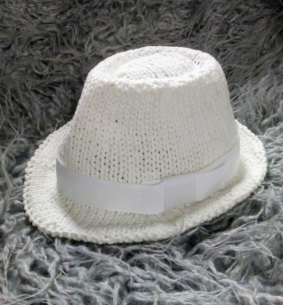 Baby Fedora, Baby Christening, Baby Boy Wedding, White Baby Hat, Boy ...