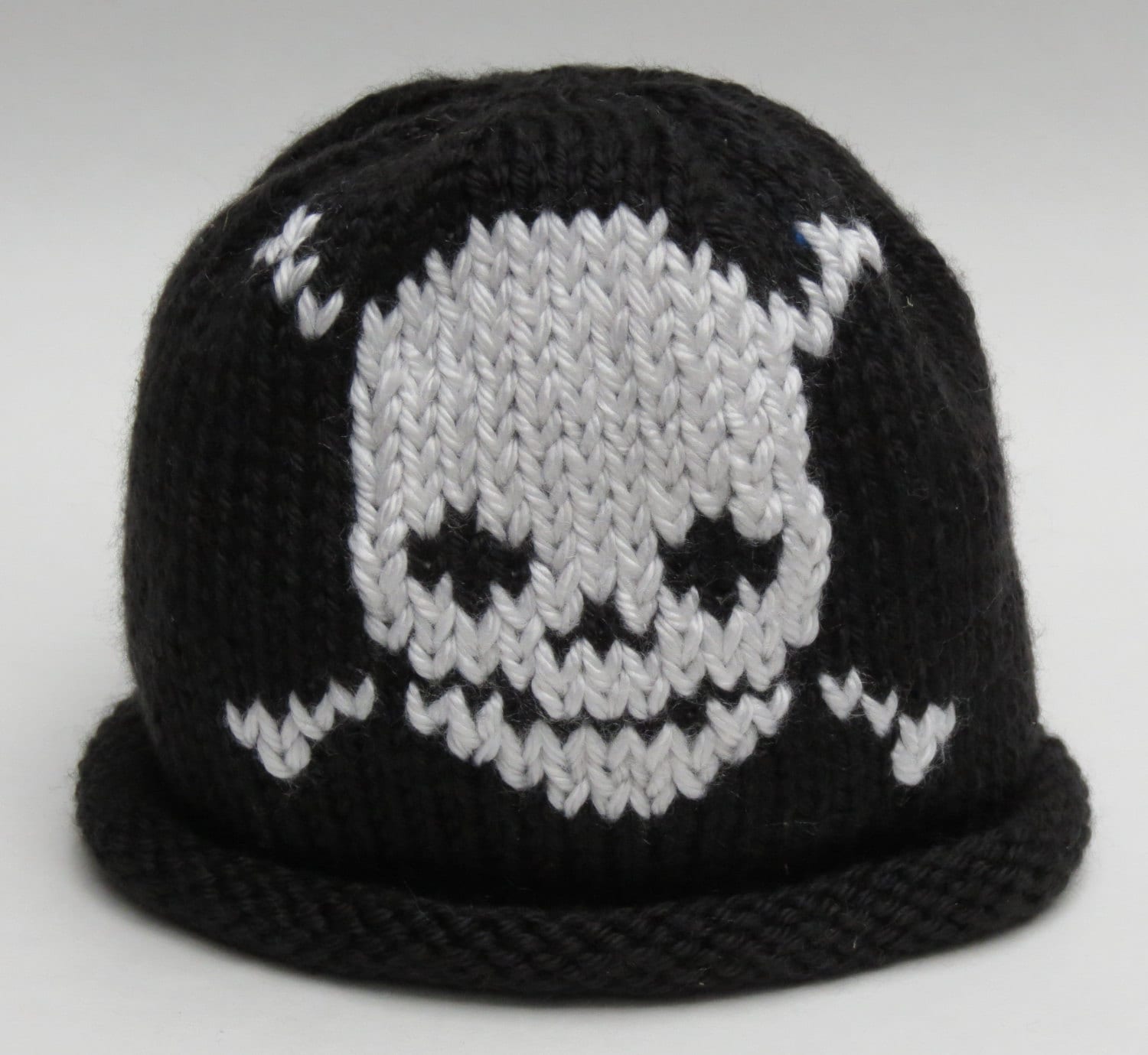 Skull Baby Beanie, Goth Baby Gift, Girl's Skull Hat, Halloween Hat ...