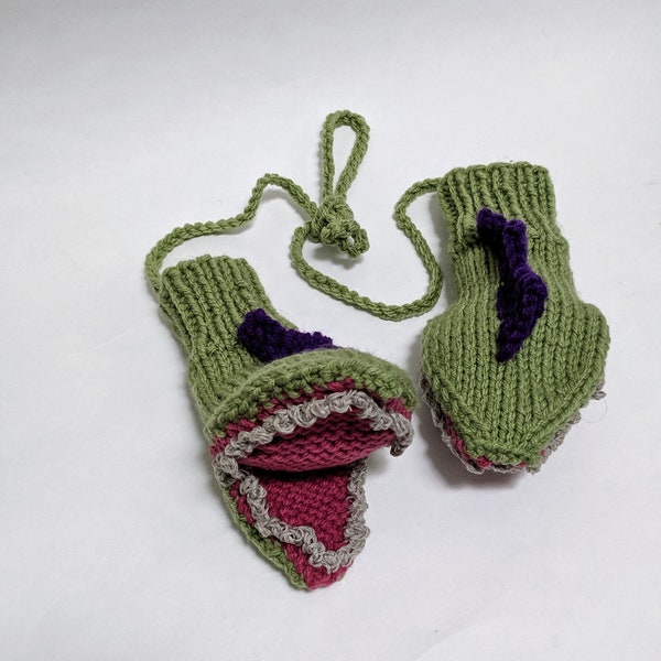 Animal Mittens - Etsy