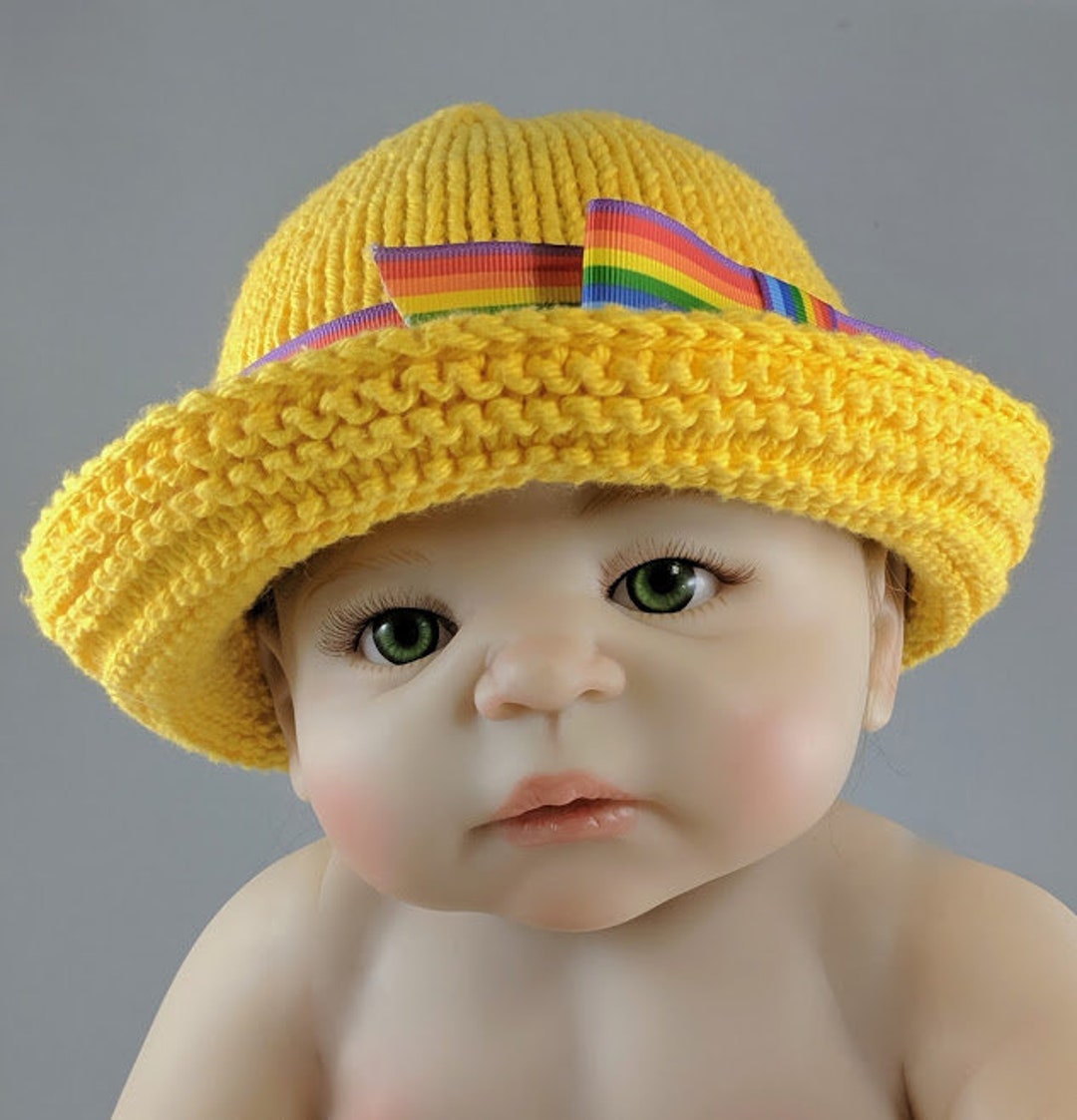Regenbogen Baby Hut, Gay Pride Hut, Baby Sommer Hut, LGBTQ + Hut, Foto ...