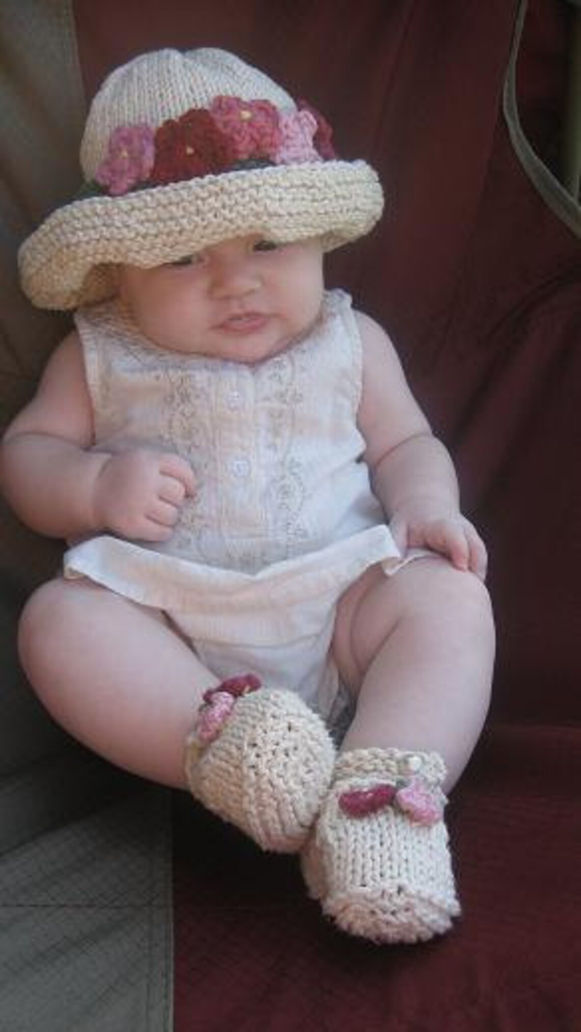 Cotton Straw Hat Summer Hat Baby Girl Sun Hat Baby Flower - Etsy