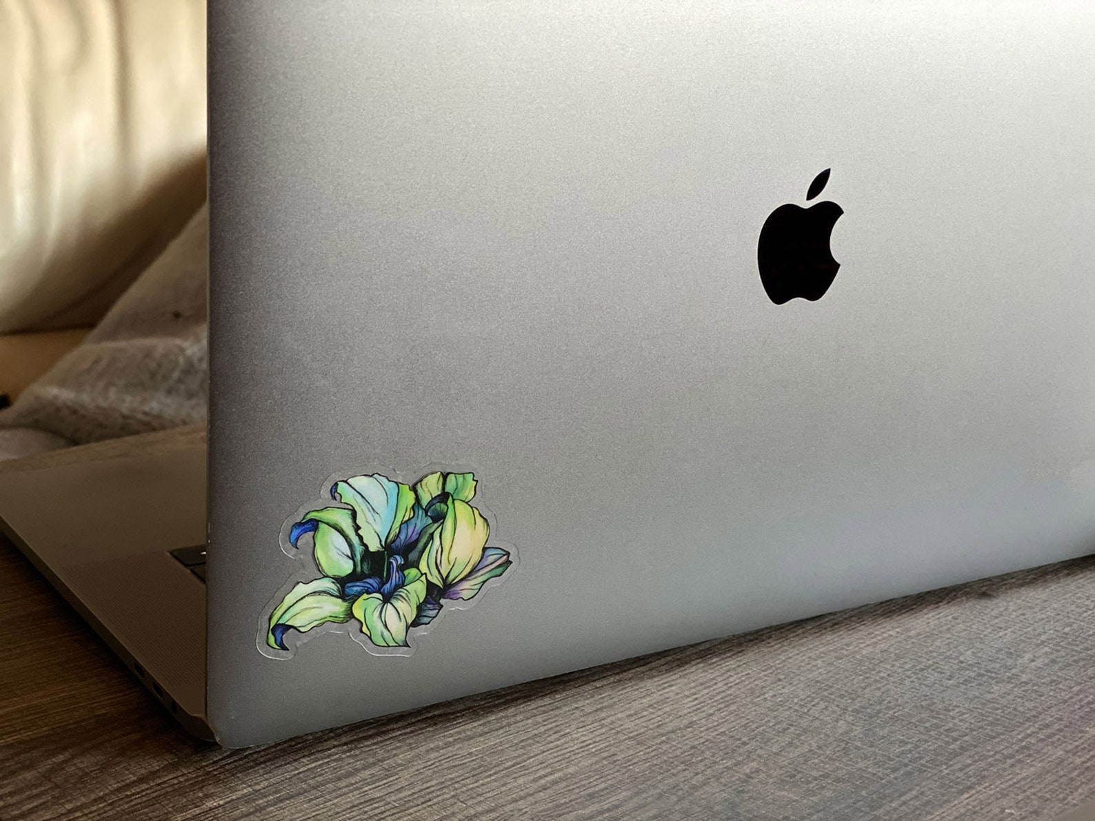 Watercolor Hostas Vinyl Sticker 2.27″ X 3″ | Die Cut Stickers ...