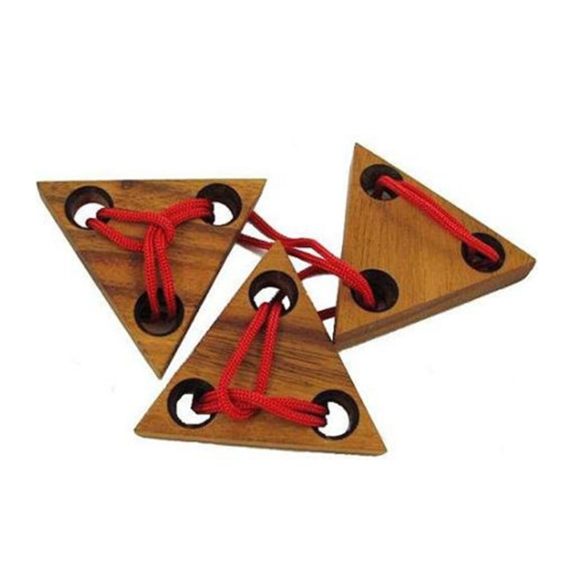 Wooden Toy : the 3 Triangles Puzzle the Organic Natural Puzzle Game ...