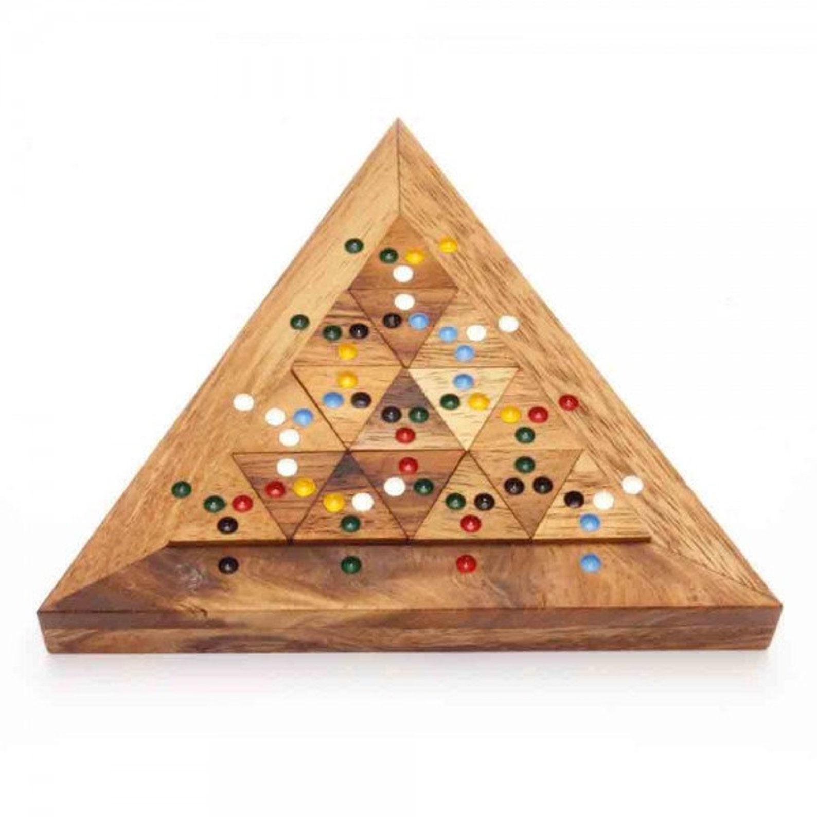 Wooden Toy : Bermuda Triangle Wooden Puzzle the Organic Natural Puzzle ...