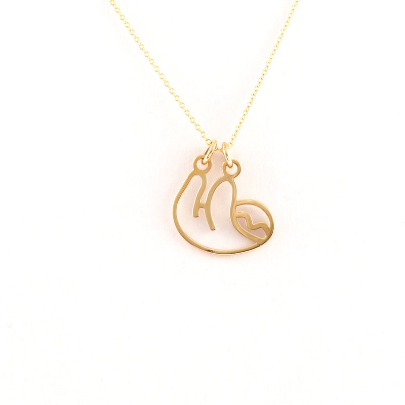 Sloth Necklace - Etsy