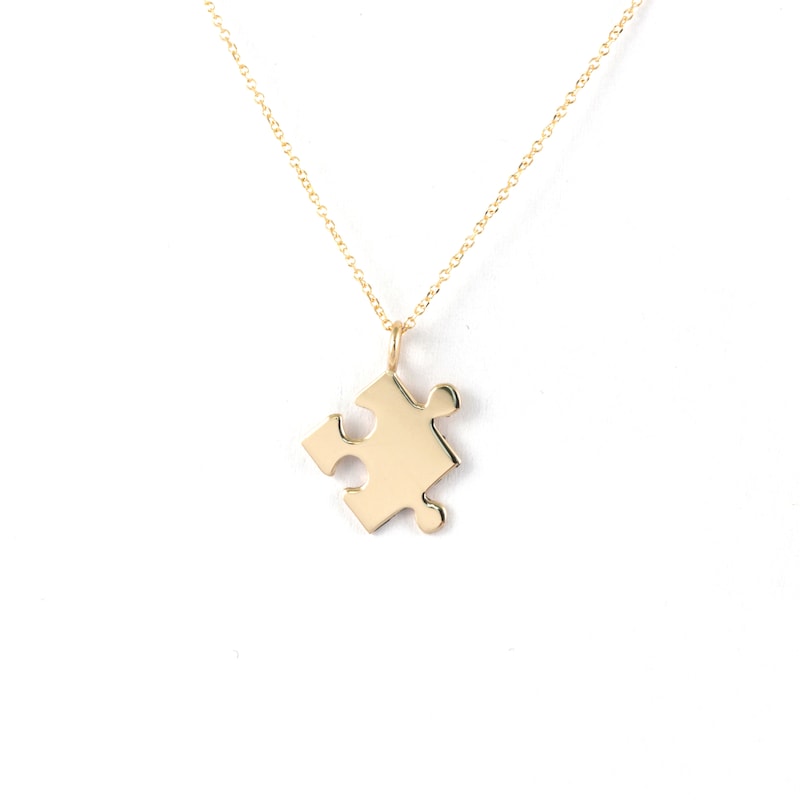Puzzle Necklace - Etsy