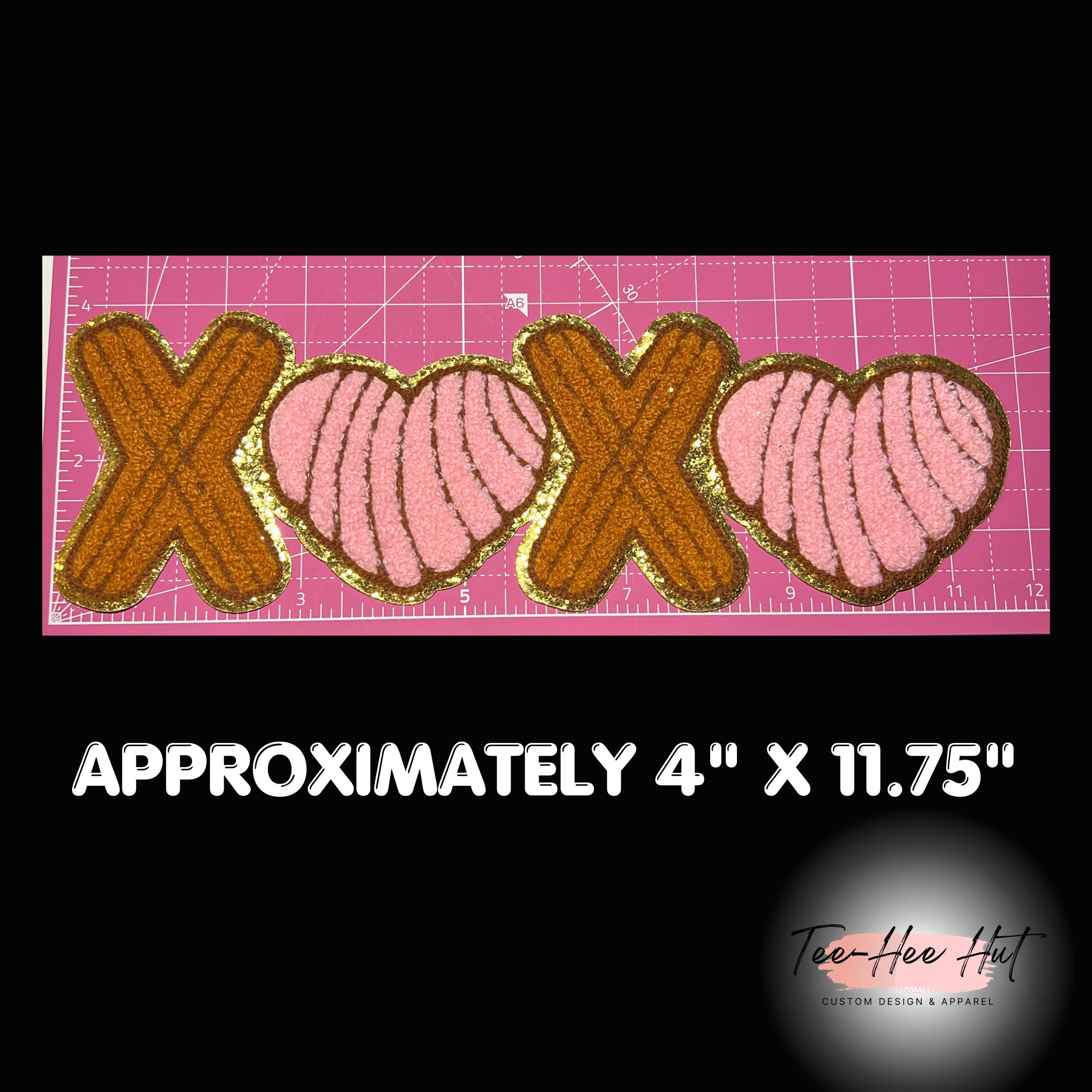 Churros & Concha Patch | Chenille Patch | Iron on Patch | DIY Patch | Pan Dulce Patch | Spanish ...