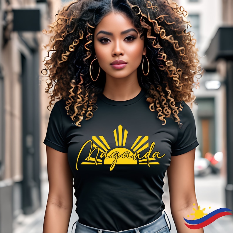 Maganda Shirt Filipino Shirt Filipino Gift Pinay Shirt Pinay Gift ...