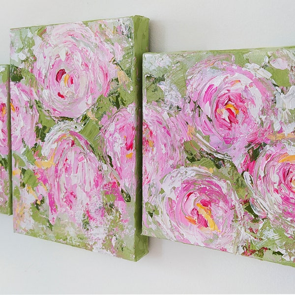 Flower Triptych - Etsy
