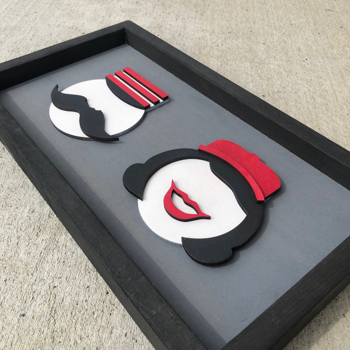 Cincinnati Reds Inspired Decor. Mr Red. Rosie. Baseball. Cincinnati ...