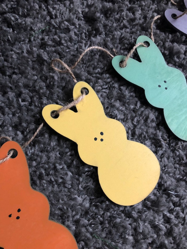 Peeps Garland. Peeps Decor. Easter Decor. Peeps Inspired - Etsy