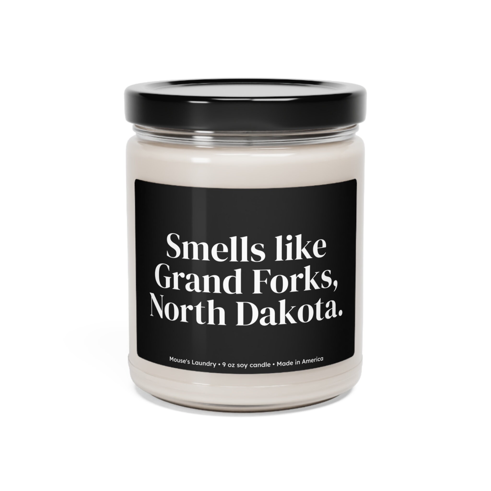 Smells Like Grand Forks, North Dakota Scented Soy Candle 9oz Unique ...