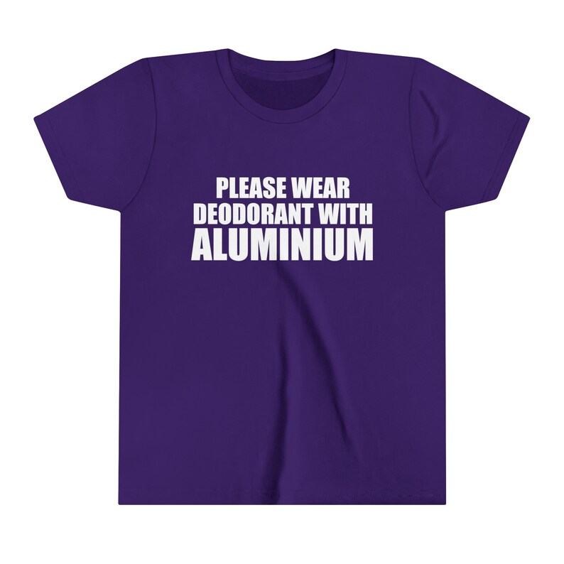 Please Wear Deodorant With Aluminum Baby Tee Short Sleeve Crop Top Y2K ...