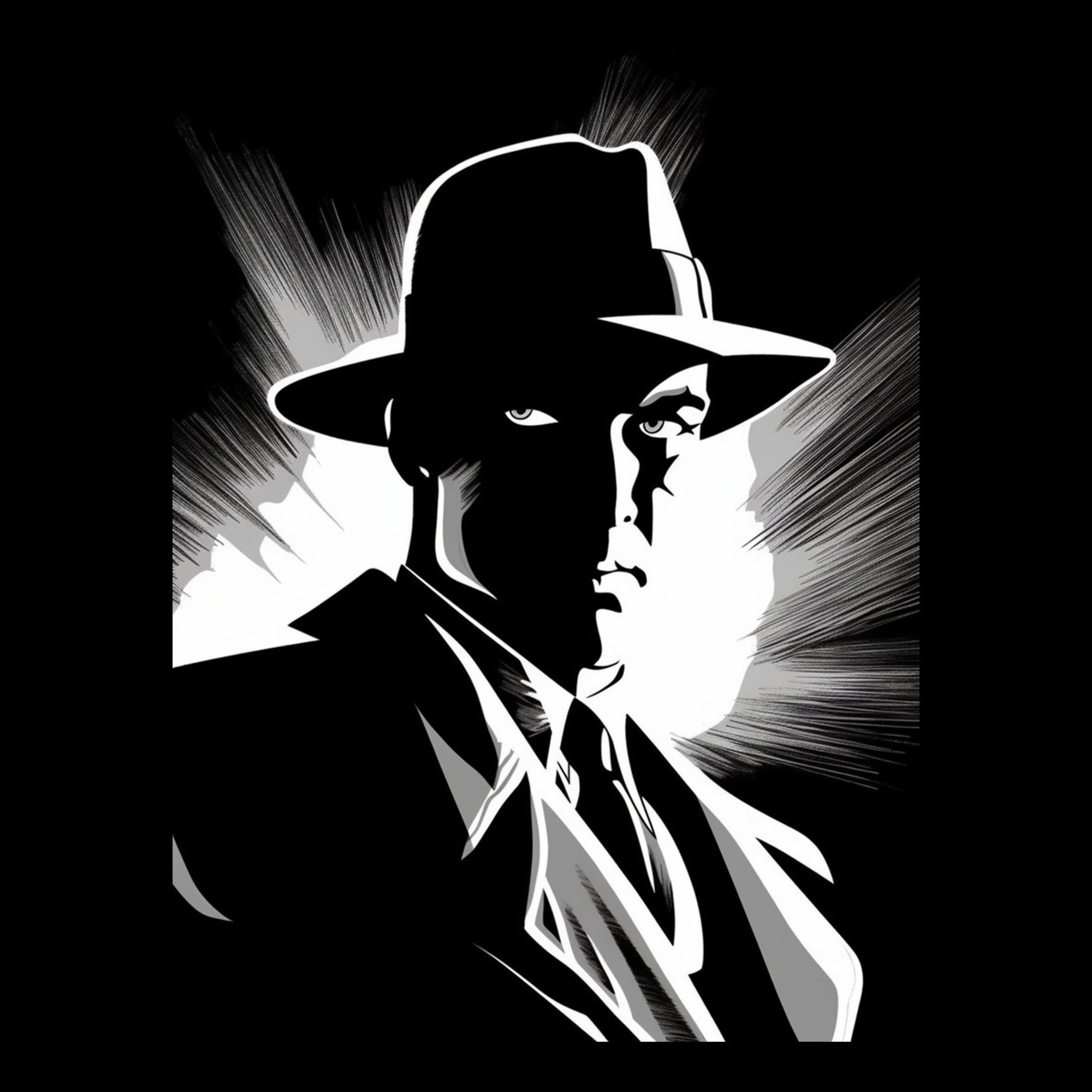 Film Noir Scenes Volume One Coloring Book - Etsy