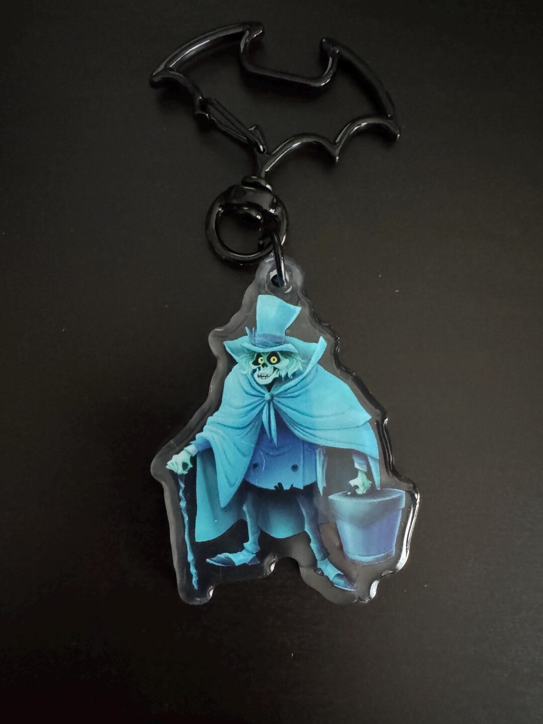 Hatbox Ghost Acrylic Keychain Small - Etsy